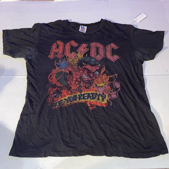 Junk Food Clothing | Shirts | Vintage Acdc 99 Tshirt On Junk Food Tag ...